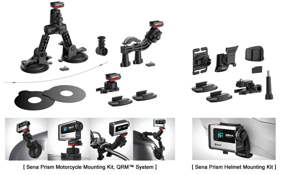 Sena Prism SCA-M01 1080P HD Action Camera Bluetooth 4.0